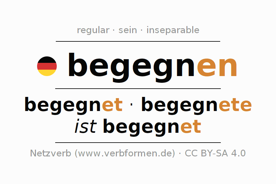 Examples German "begegnen" - Sentences with grammar and usage ...
