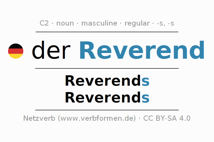 Declension German Reverend All Cases Of The Noun Plural Article declension-german-reverend-all-cases-of-the-noun-plural-article